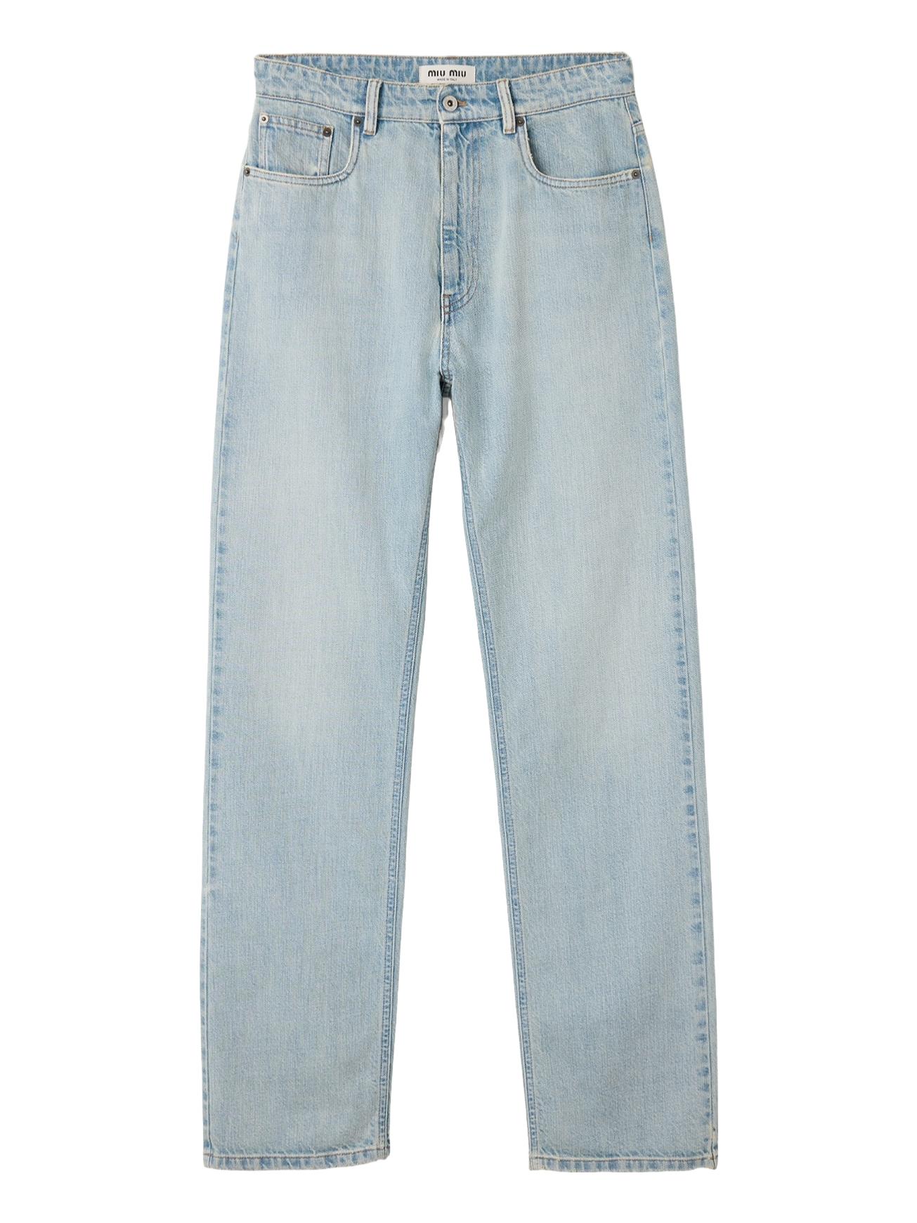 MIU MIU Miu Miu Washed Denim Shirt